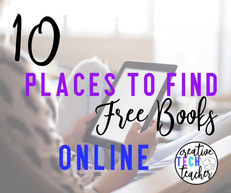 10 Places to Find Free Ebooks - Creative Tech Teacher